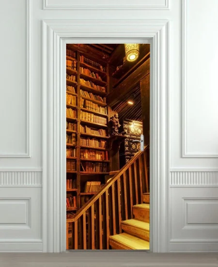 Nalepnica za vrata Biblioteka 6182