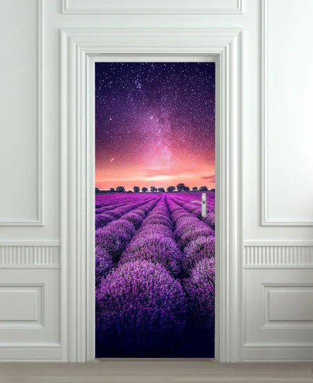 Nalepnica za vrata Lavanda6164