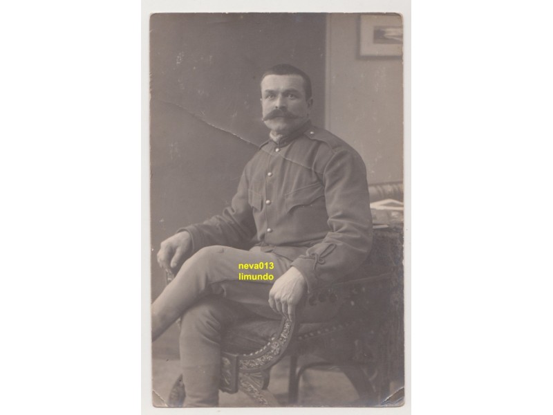 Stara FOTOGRAFIJA - muskarac u vojnickoj uniformi