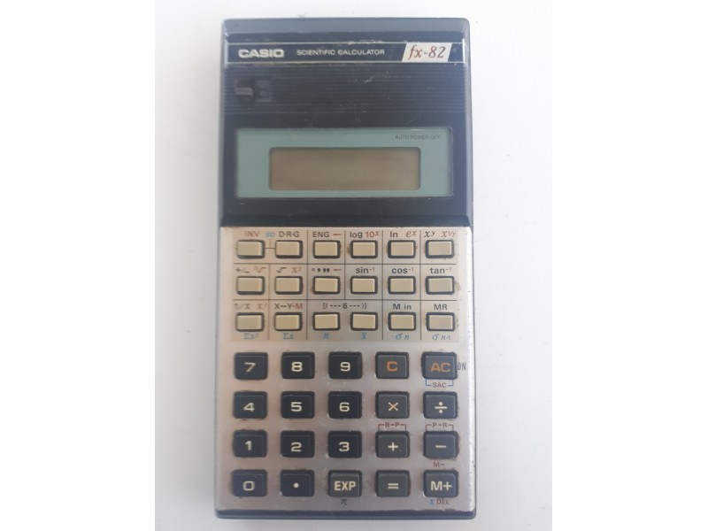 Casio fx-82 kalkulator digitron