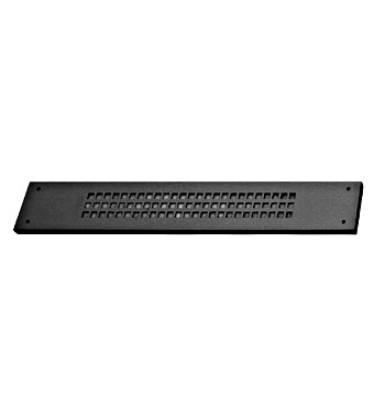 Panel podnožja ormana DS/DSS/DST,Š600mm,perfor/filter,crn
RAL9005 (crna),za DS/DSS/DST/DSZ širine 600mm,h=120mm