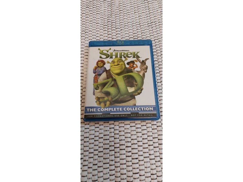Shrek komletna kolekcija filmova Blu-ray