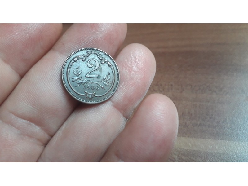 Austrija 2 helera 1906