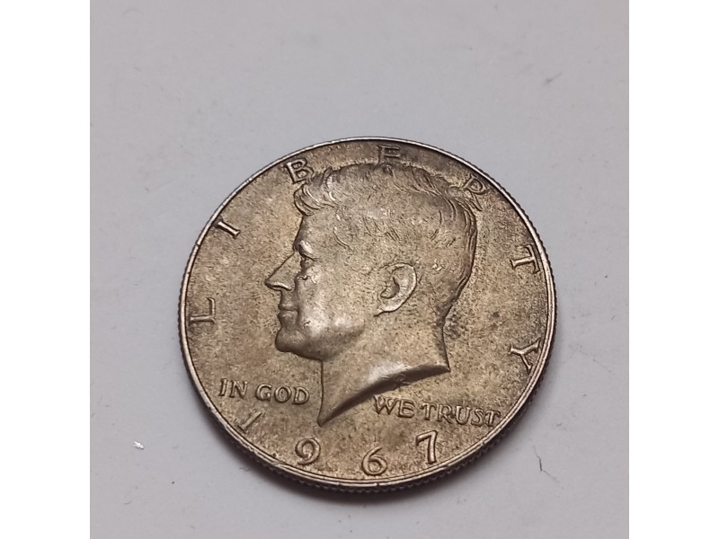 Srebrnjak ½ dolara 1967god SAD