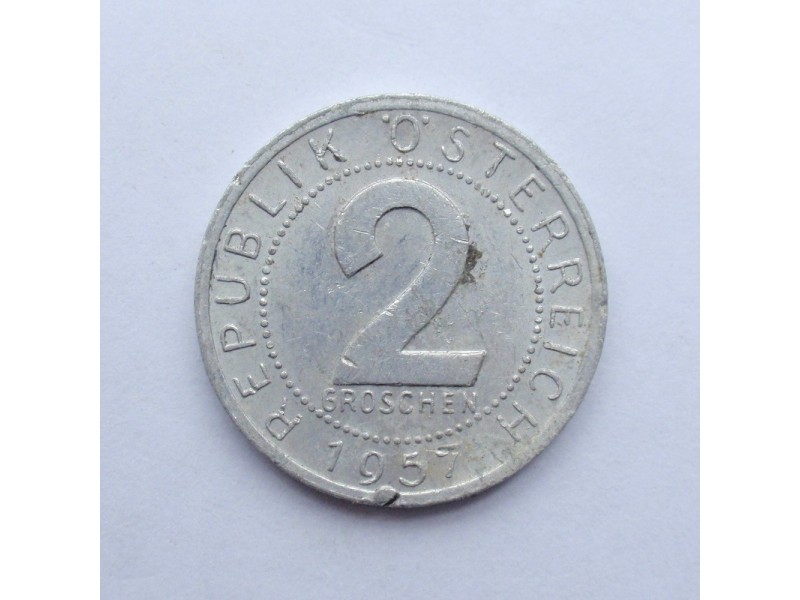 Austria 2 groša 1957