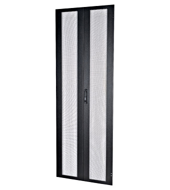 Vrata za DT 42HU,širine 800mm,2-krilna,perforirana 80%,crna
dvokrilna, RAL9005 (crna), metalna, perforirana 80%