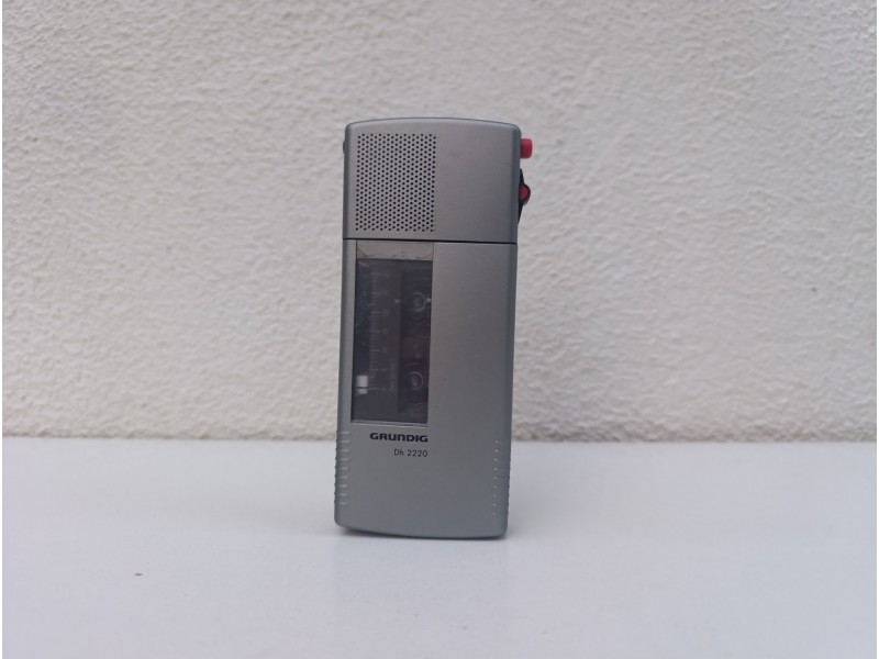 Grundig DH-2220 diktafon - Mikrokasete - redji