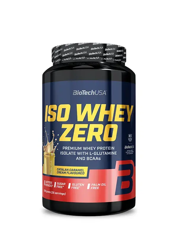BioTechUSA Whey Protein Iso Zero, Karamela, 908 g