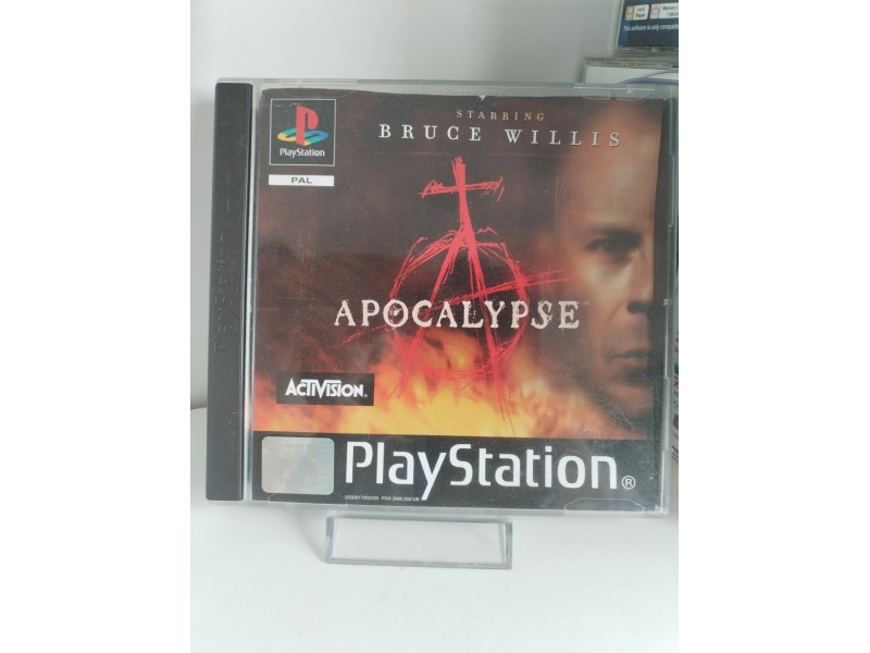PS1 Bruce Willis Apocalipse PAL