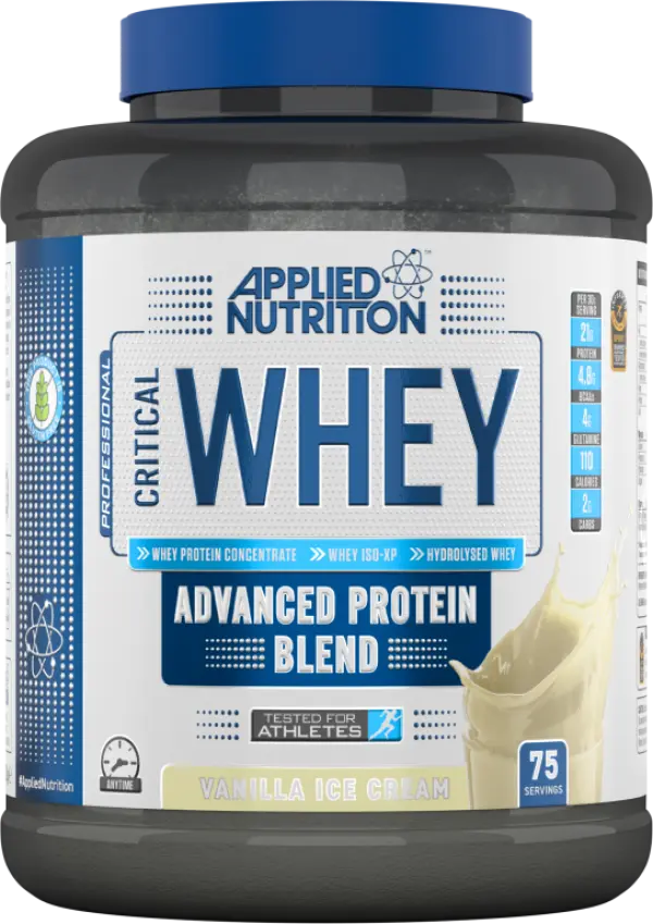 Applied Nutrition Protein Critical Whey, Vanila, 2kg