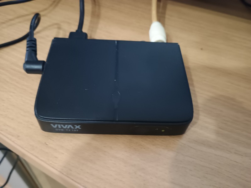 Vivax dvb-t2 risiver ispravan