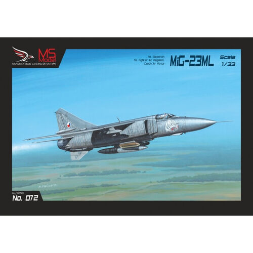 NEW! MS Model 072 MiG-23 ML - 1st Figther Air Regiment (Czech Air Force)