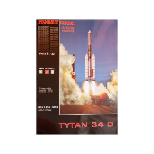 Hobby Model 089 Tytan 34D Rocket