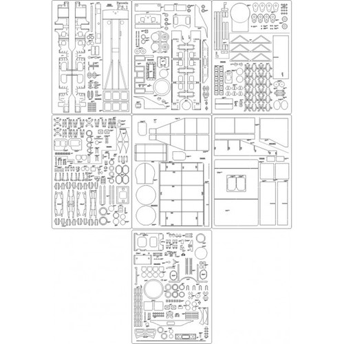 Answer ANG-07-2017-SZK04 P3 Steam Locomotive - Laser Cut Frames, Details