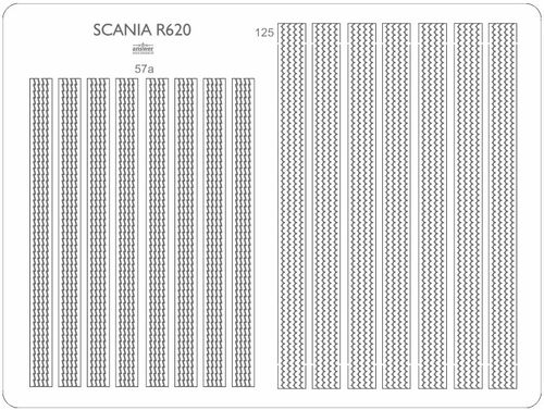 Answer ANG-200-SZK02 Scania R620 - Treads