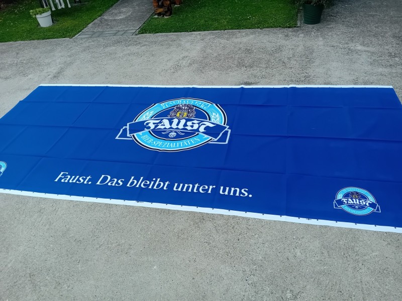 cirada platno plava Faust 3,64x1,60m kao nova