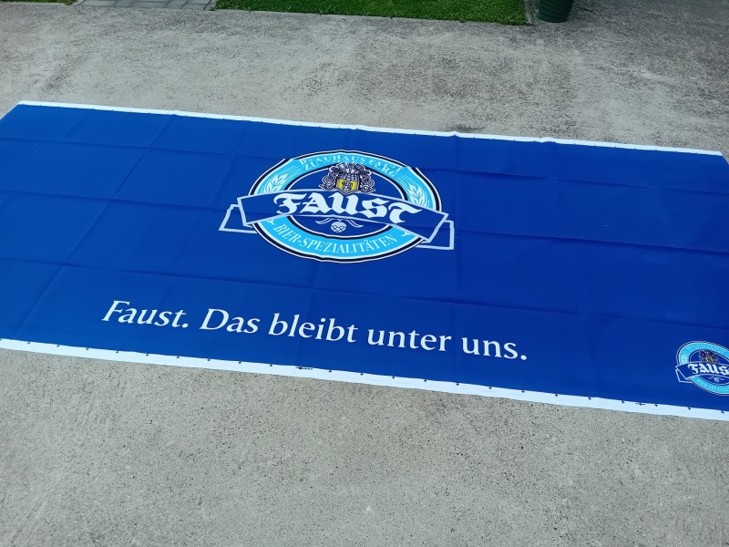cirada platno plava Faust 3,64x1,60m kao nova