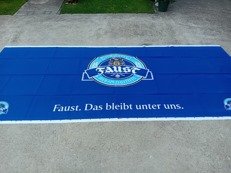 cirada platno plava Faust 3,64x1,60m kao nova