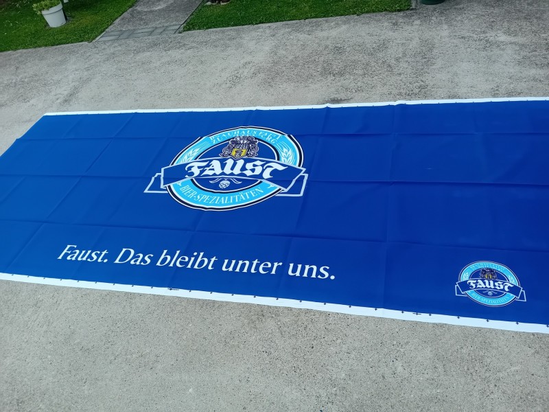 cirada platno plava Faust 3,64x1,60m kao nova