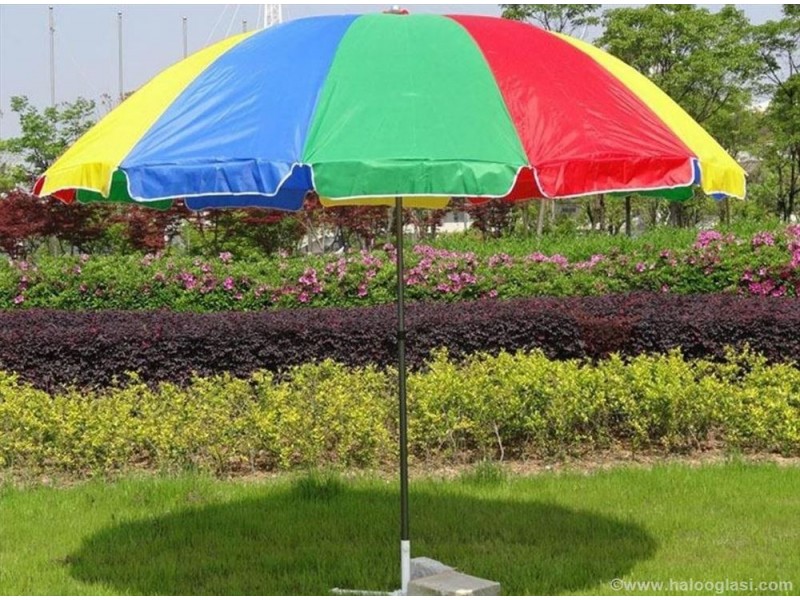Veseli Suncobran 200 cm NOV Sareni Suncobran za Plazu