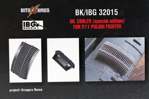 Bitskrieg 32015 PZL P-11 - Oil Cooler (Special Edition)