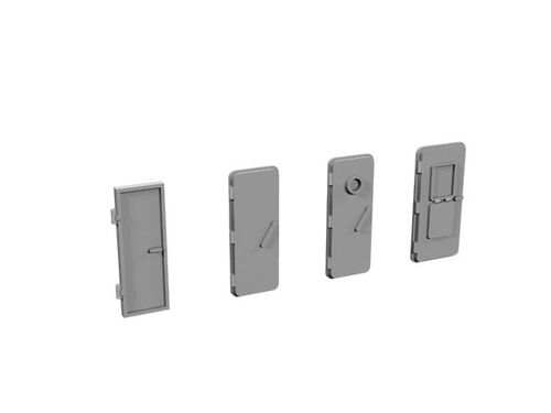 NEW! SWORDFISH MODELS 35006059-1 Ship Doors Set for French WWII Cruisers