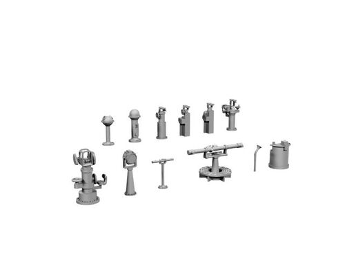 NEW! SWORDFISH MODELS 35006071 Bridge Equipment for French Cruisers