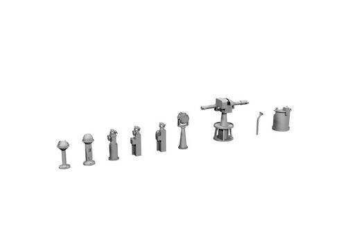 NEW! SWORDFISH MODELS 35006046 On Bridge Equipment for French WWII Cruisers