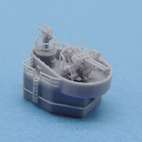 NEW! Black Cat Models AC350212a Fletcher Tear Drop Aft Structure with 40 mm Borfors (1 piece / 3D-Printed)