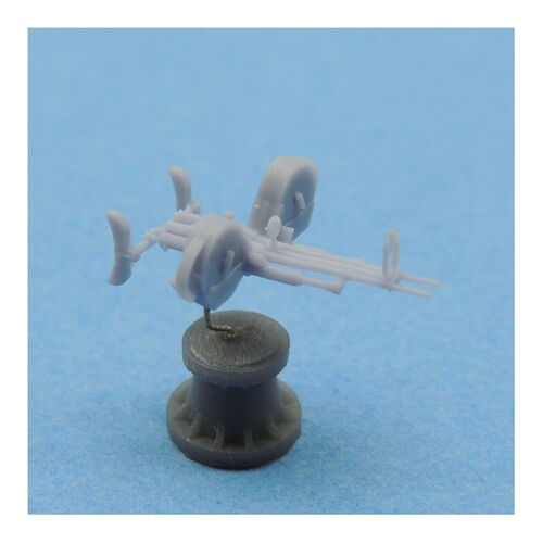 NEW! Black Cat Models AC72010d Darne 7.5 mm MG - Twin Turret Version (2 pcs / 3D-Printed)