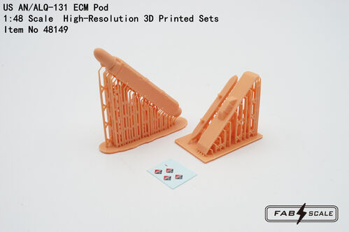 NEW! Fab Scale Fa48149 US AN/ALQ-131 ECM Pod (3D-Printed)