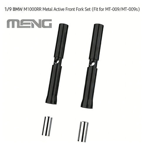 NEW! Meng Model SPS94 BMW M 1000 RR - Movable Metal Front Fork Set (for Meng MT-009 and MT-009s Kits)
