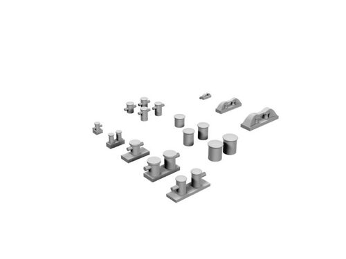 NEW! SWORDFISH MODELS 35004046 Chocks and Bollards