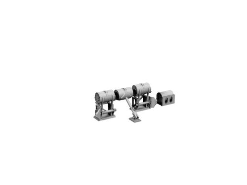 NEW! SWORDFISH MODELS 35004054 German WWII Depth Charge Thrower (Wasserbombenwerfer)