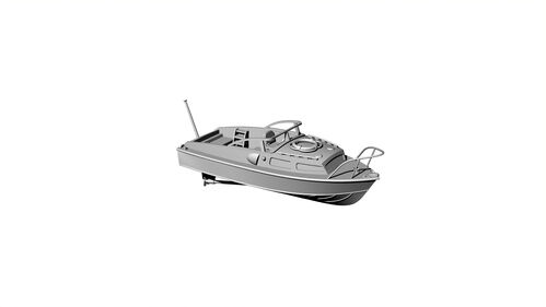 NEW! SWORDFISH MODELS 20015050B Fairey Huntress 23ft. Speed Boat (1 piece)