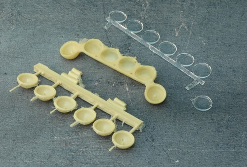 Renaissance TK24-247 Peugeot 205 T16 - Spotlights Pods (for Tamiya Kits)