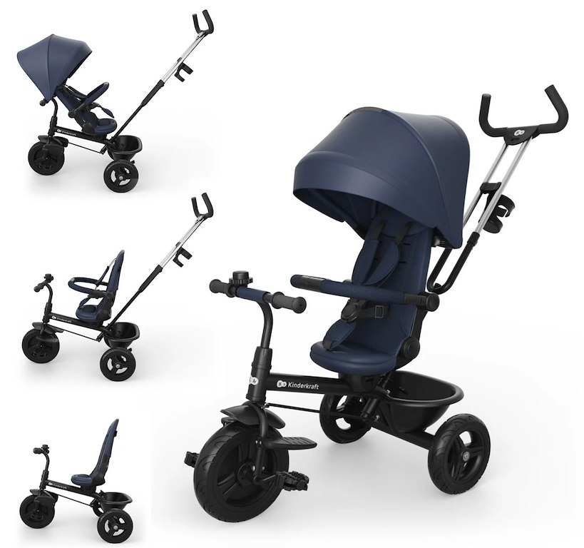 Kinderkraft Aston 2 Plus 6u1 tricikl za decu