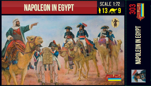 NEW! Strelets-R 30372 Napoleon in Egypt - Napoleonic Wars (13 Figures / 9 Camels)