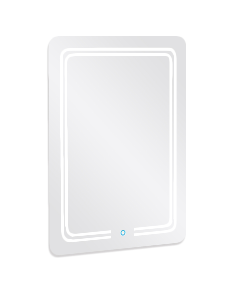 Ogledalo sa led osvetljenjem pravougaono 60×80 Quartz Mrb