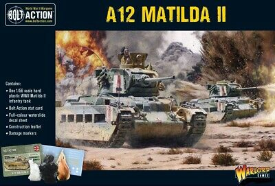 NEW! Bolt Action 402011019 Britiish A12 Matilda II Infantry Tank