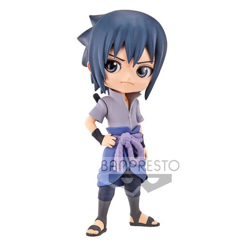 NEW! Bandai BP18709 Q Posket - Naruto Shippuden - Sasuke Version A