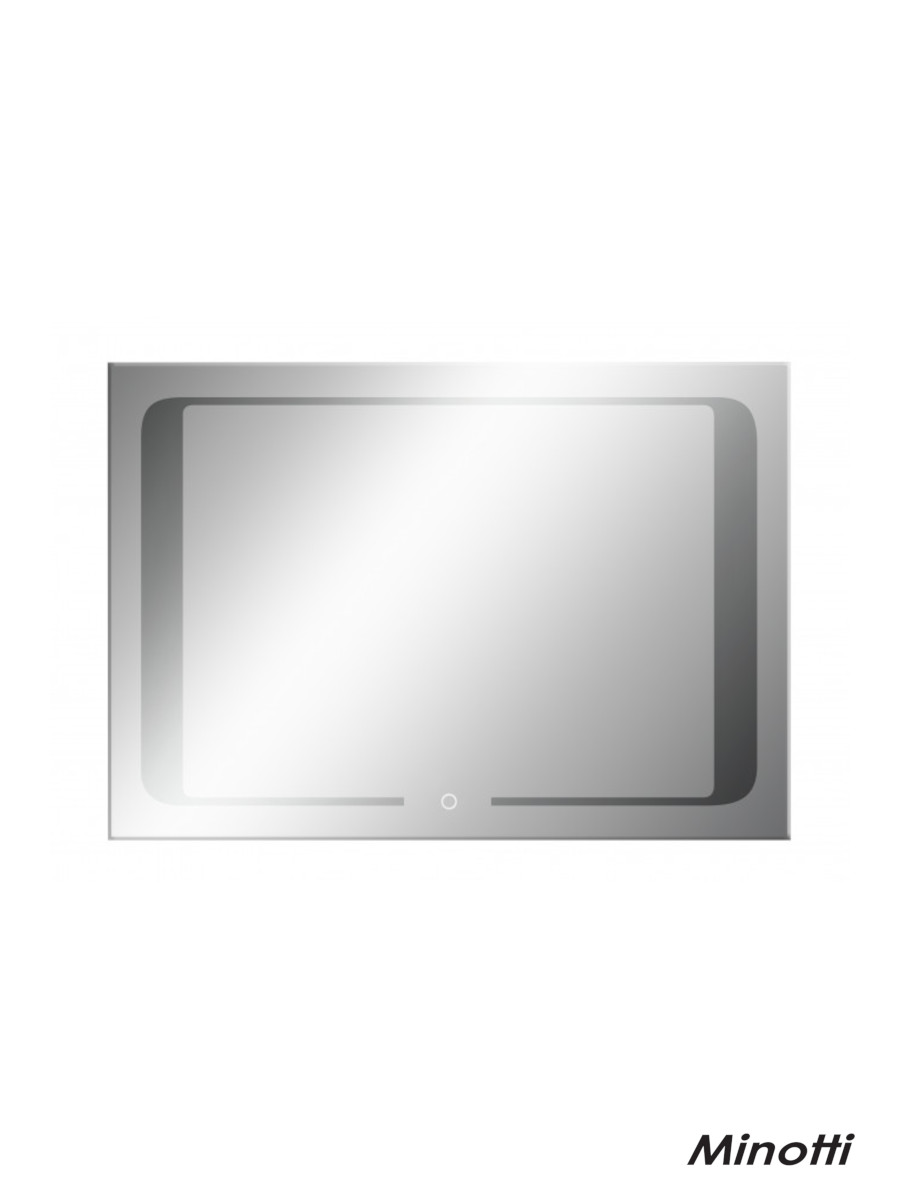 Ogledalo sa led osvetljenjem 80×60 Minotti H-155