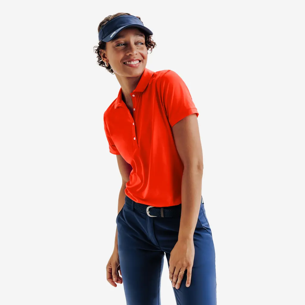 Polo majica za golf WW500 ženska kratkih rukava