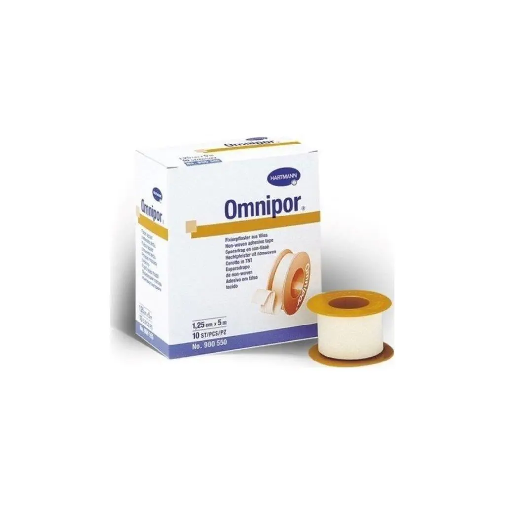 Hartmann Omnipor Flaster, 1.25x5 xm