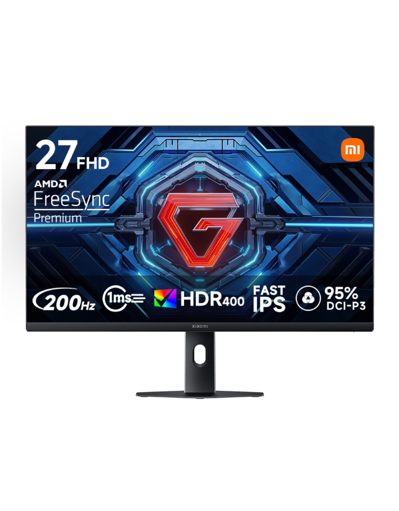 XIAOMI 27" G27i EU FHD 1920x1080 Fast IPS 200 Hz HDR10 gaming monitor (ELA6370EU)