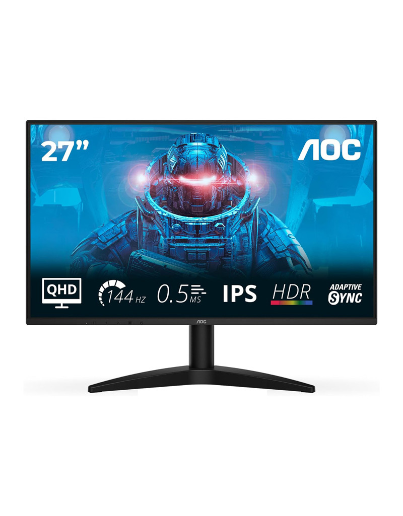 AOC 27" Q27B36X QHD 2560x1440 IPS 144 Hz HDR10 gaming monitor