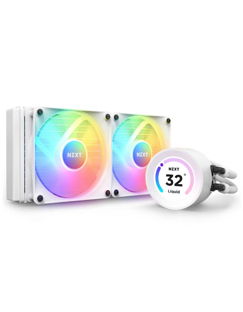 NZXT Kraken Elite 240 RGB vodeno hladjenje belo (RL-KR24E-W1)