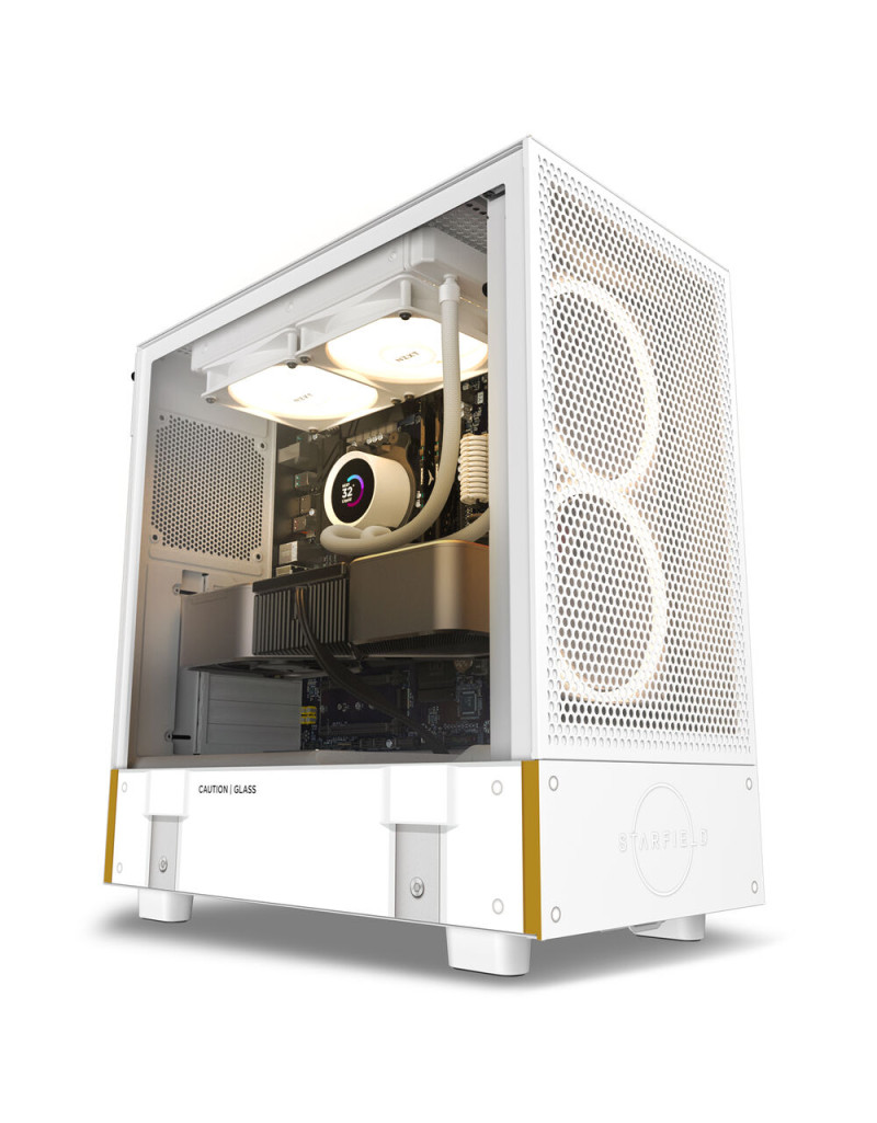 NZXT Starfield H5 Flow Gaming kuciste belo (CC-H51FW-SF-FS)