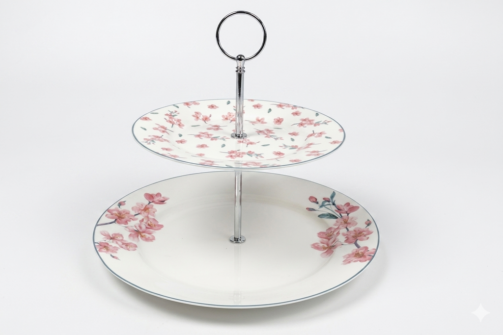 SIGMA PORCELAN ETAŽER SAKURA JH-PL2-9245
