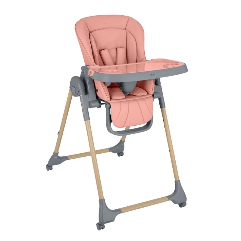 Kikka Boo Olive Wood Premium hranilica za bebe Pink, 6m+